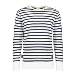 ALIFE & KICKIN Stillpullover &raquo;Herren ValentinAK&laquo; white XL XL Strickpullover mit Wiedererkennungswert - ValentinAK von alife and kickin