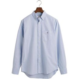 Gant Businesshemd »REG OXFORD SHIRT« Oxford Hemd Regular Fit light blue 3XL - N-Gr N-Gr 3XL Langarmhemd in Regular Fit Passform für optimalen...