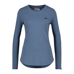 alife and kickin ALIFE & KICKIN Langarmshirt »Damen LeaAK A« elemental blue melange L L Trendfarbe gefällig? LeaAK A das sportlich feminine Damen Longsleeve von...