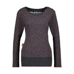alife and kickin ALIFE & KICKIN Langarmshirt &raquo;Damen CocoAK B Long&laquo; moonless XS XS Wunderbar verspielt und klassisch zugleich - das Longsleeve CocoAK B Long von...