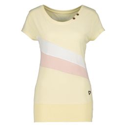 ALIFE & KICKIN T-Shirt &raquo;Damen CleaAK A&laquo; creme melange XL XL Perfektes Color-Streifen-Design - das Damen Sommershirt CleaAK A von alife and kickin