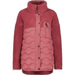 alife and kickin ALIFE & KICKIN Winterjacke &raquo;Damen EveAK G&laquo; ohne Kapuze Stylische Teddy-Pl&uuml;sch &Uuml;bergangsjacke in l&auml;ssiger Passform astro dust L L Teddyjacke mit...