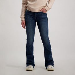 Cars Jeans Weite Jeans &raquo;Jeans Veronique&laquo; im 5-Pocket Stil DARK USED 16 (176) - N-Gr N-Gr 16 (176) Stretch-Jeans mit elastischem Material f&uuml;r...