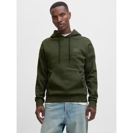Jack & Jones JACK & JONES Kapuzensweatshirt »JJECORP LOGO SWEAT HOOD NOOS« mit Logo Print Duffel Bag Detail:Small Print XL XL Herren-Sweatshirt von Jack & Jones