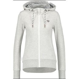 ALIFE & KICKIN Sweatshirt &raquo;Damen JessyAK&laquo; cloudy M M Dein Wohlf&uuml;hlteil f&uuml;r jeden Tag - die Kapuzensweatjacke JessyAK A von alife and kickin