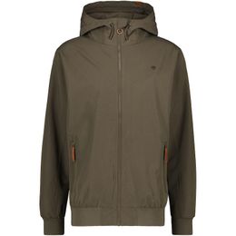 ALIFE & KICKIN Sommerjacke »Herren DonAK A« stone XXL XXL Kurze Herrenübergangsjacke DonAK A von alife and kickin mit großer Gummizugkapuze