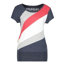 ALIFE & KICKIN T-Shirt &raquo;Damen ClementaAK A&laquo; marine S S Perfektes Color-Streifen-Design - das Damen Sommershirt ClementaAK A von alife and kickin