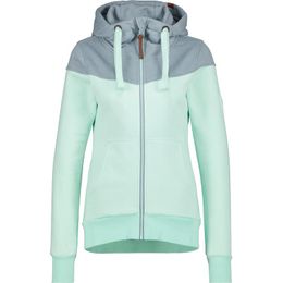 ALIFE & KICKIN Kapuzensweatjacke »Damen PalinaAK A« mint melange L L PalinaAK A die neue sportive Damensweatjacke von alife and kickin