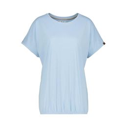 ALIFE & KICKIN Rundhalsshirt &raquo;Damen ClaudiAK A&laquo; polar ice melange XL XL Legeres T-Shirt ClaudiAK A von alife and kickin in unifarbener Optik
