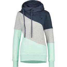 alife and kickin ALIFE & KICKIN Kapuzensweatshirt »Damen StacyAK A« mint melange L L Der absolute Eycatcher in dreifarbigem Design - Sweater StacyAK A von Alife and...