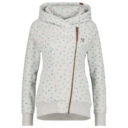 alife and kickin ALIFE & KICKIN Kapuzensweatjacke »Damen SnakecharmerAK B« cloudy melange XXL XXL Außen cool, innen hot! Die Kapuzensweatjacke SnakecharmerAK Bvon...