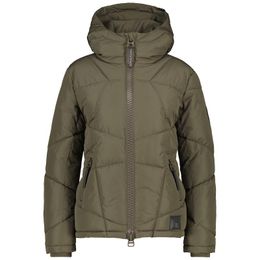 alife and kickin ALIFE & KICKIN Winterjacke »Damen KasandraAK A« Kurze warme Jacke mit gefütterter Kapuze, in schmaler Passform stone XS XS Trendige warm gefütterte...