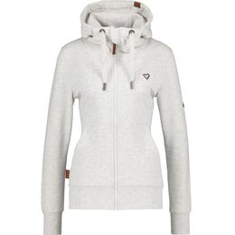 alife and kickin ALIFE & KICKIN Kapuzensweatjacke »Damen YasminAK A« cloudy XL XL Allroundtalent in jeder Hinsicht - YasminAK A die sportive Kapuzenjacke von Alife...