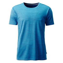 DEPROC Active Funktionsshirt &raquo;NAKIN MEN MELANGE&laquo; Funktionsshirt mit V-Ausschnitt blau XXL XXL Schnelltrocknendes atmungsaktives 4-Wege-Stretch,...