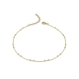 Fußkette Firetti "Schmuck Geschenk Silber 925 Körperschmuck Ankerkette", gold (gelbgoldfarben), Fußketten, Silber 925 (Sterlingsilber)