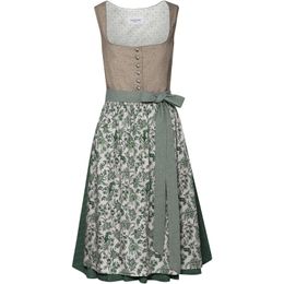 FELICITAS Midi-Dirndl Desiree Marine/Natur (Gr&ouml;&szlig;e: 36)
