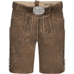 Country Line Kurze Lederhose Hellbraun (Gr&ouml;&szlig;e: 48)