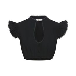 Almsach Dirndlbluse Schwarz (Gr&ouml;&szlig;e: 36)