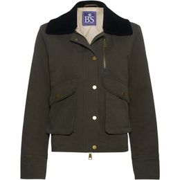 Brigitte von Sch&ouml;nfels Brigitte von Sch&ouml;nfels Kurze Wachsjacke Khaki (Gr&ouml;&szlig;e: 48)