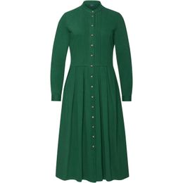 Luis Steindl Jerseykleid mit Biesen Gr&uuml;n (Gr&ouml;&szlig;e: 34)