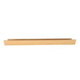 Wandregal queence "Bilderleiste", braun, B:70cm H:5cm T:9cm, FSC-zertifizierter Holzwerkstoff, Regale, Galerieboard Posterleiste für Bilder und Fotos