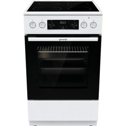 Gorenje Elektro-Standherd "GECS5C7", Energieeffizienz: A (A+++-D), weiß, Herdsets, Knusprig genießen – ganz ohne Extra-Kalorien - dank AirFry-Funktion