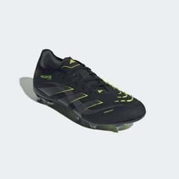 Fußballschuh adidas Performance "PREDATOR PRO STOLLENSCHUHE FÜR FESTE BÖDEN", Gr. 42, schwarz (core schwarz, carbon, lucid lemon), Synthetik, Schuhe, geeignet für Rasenplätze