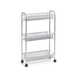 zeller Present Etagen-Rollwagen in silbern | Gr.: onesize
