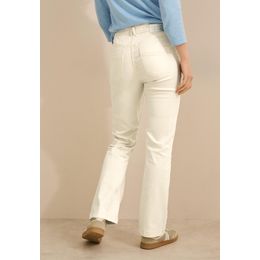 Cecil Damen Slim-fit-Jeans, lila, Gr. 36, unifarben, Jeans, 66% Baumwolle, 31% Polyester, 3% Elasthan, Jeans, 5-Pocket-Style