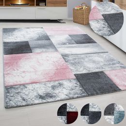 Teppich, B:240cm H:13mm L:340cm, pink, Ayyildiz Teppiche, Kunstfaser, Wohnzimmer, Teppiche, "Hawaii 1710", L&auml;ufer, handgearbeiteter Konturenschnitt,