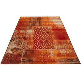 Teppich Obsession, B:200cm H:6mm L:290cm, bunt, Polyester, Polypropylen (PP), Wohnzimmer, Teppiche, "My Gobelina 644", Kurzflor, Ethno Design,