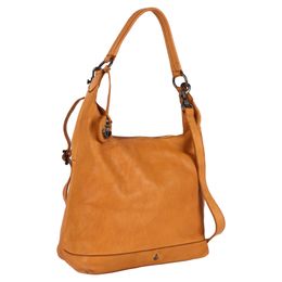 Harbour 2nd Damen Hobo "Emmy", gelb, Leder, Taschen, Handtasche Umhängetasche Henkeltasche