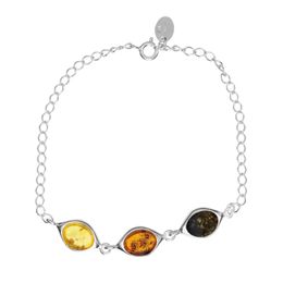 OSTSEE-SCHMUCK Damen Armband "OSTSEE-SCHMUCK Armband Canissa Armband Canissa", 19cm, Silber 925 (Sterlingsilber), silber, Silber 925