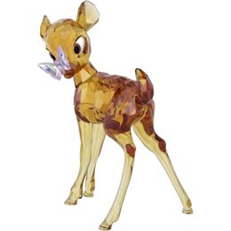 Swarovski Dekofigur "Kristallfigur Sammelfigur Disney Classics Bambi", B/H/T: 6,9cm x 7,9cm x 10,6cm, braun, Swarovski Kristall, B:6,9cm H:7,9cm