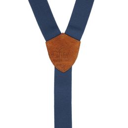 Lloyd Men's Belts Herren Hosenträger "Lloyd Belts Herrenträger 6726", blau, LLOYD MEN’S BELTS, 69% Polyester, 18% Viscose, 13% Elastodien, Hosenträger