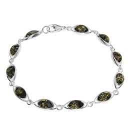 OSTSEE-SCHMUCK Damen Armband "OSTSEE-SCHMUCK Armband Telia Armband Telia", 18,5cm, Silber 925 (Sterlingsilber), silber, Silber 925 (Sterlingsilber),