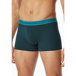 Schiesser Herren Boxershorts "Duality Function", Gr. 5, blau, Single Jersey, Obermaterial: 30% Baumwolle, 30% Modal, 30% Polyamid, 10% Elasthan,