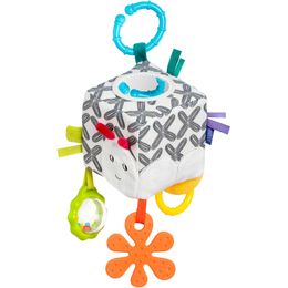 babyFEHN FEHN Kinder Greifspielzeug "Activity-Würfel Raupe", bunt, Softvelour, B:10cm H:10cm L:10cm, Greifspielzeug