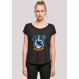 F4NT4STIC Damen T-Shirt "Harry Potter Ravenclaw Crest", schwarz, Gr. XS, Obermaterial: 100% Baumwolle, Shirts, Print