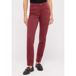 Angels Damen 5-Pocket-Jeans "CICI", rot, Gr. 34, Denim/Jeans, Obermaterial: 48% Baumwolle, 45% Lyocell, 5% Elastomultiester, 2% Elasthan, Jeans, mit