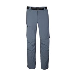 Killtec Herren Zip-off-Hose "KOS 13 MN PNTS", blau, Gr. 50, Obermaterial: 100% Polyester, Hosen, wasserabweisend, schnelltrocknend, abzippbare Beine,