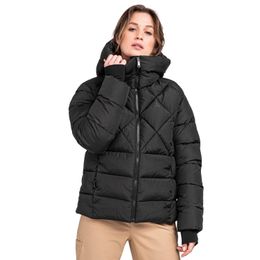 Schöffel SCHÖFFEL Damen Steppjacke "Ins Jacket Boston L", schwarz, Gr. 44, Obermaterial: 63% Nylon, 37% Baumwolle, Jacken, Wasser- und Windabweisend