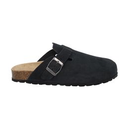 CMP Damen Hausschuh "NAVARRO WMN SLIPPERS", Gr. 41, schwarz, Leder, Schuhe
