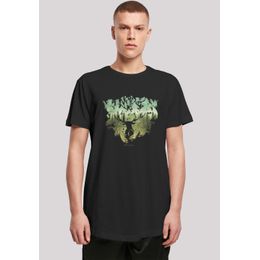 F4NT4STIC Damen T-Shirt "Harry Potter Magical Forest", schwarz, Gr. M, Obermaterial: 100% Baumwolle, Shirts, Print