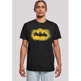 F4NT4STIC Damen T-Shirt "DC Comics Batman Logo", schwarz, Gr. L, Obermaterial: 100% Baumwolle, Shirts, Herren,Premium Merch,Regular-Fit,Basic,Bedruckt