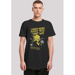 F4NT4STIC Herren T-Shirt "Looney Tunes Tweety Pie More Puddy Tats", schwarz, Gr. XS, Obermaterial: 100% Baumwolle, Shirts, Herren,Premium