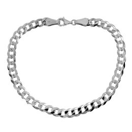 OSTSEE-SCHMUCK Damen Armband "OSTSEE-SCHMUCK Armband Panzer 6,2 mm Armband Panzer 6,2 mm", 19cm, Silber 925 (Sterlingsilber), silber, Silber 925