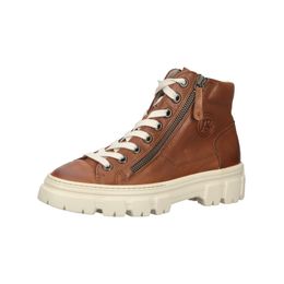 Paul Green Damen Sneaker "Paul Green Sneaker Glattleder", Gr. 40,5, braun, Glattleder, Schuhe