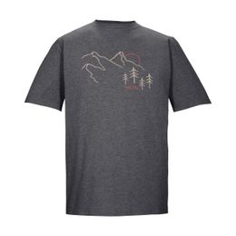 Killtec Herren T-Shirt "KOS 78 MN TSHRT", grau, Gr. L, Obermaterial: 65% Polyester, 30% Baumwolle, 5% Elasthan, Shirts, Herren T-Shirt von Killtec,