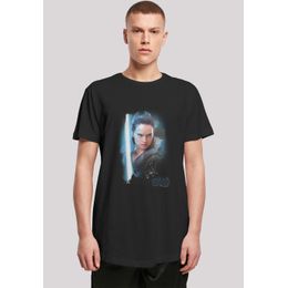 F4NT4STIC Herren T-Shirt "'Star Wars Last Jedi Rey Brushed'", schwarz, Gr. M, Obermaterial: 100% Baumwolle, Shirts, Print